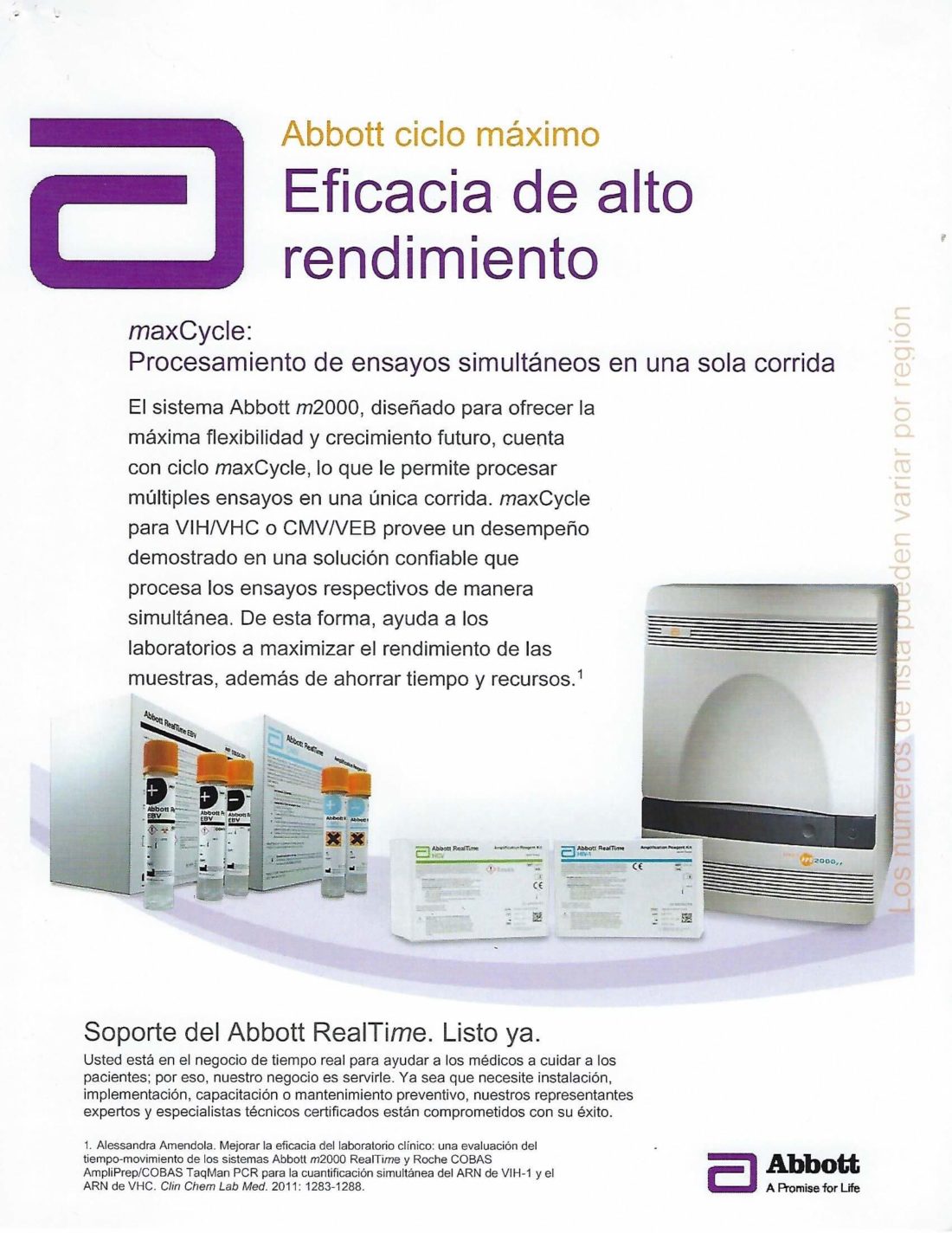 Abbott - Ciclo máximo m2000 - ATP Diagnóstica