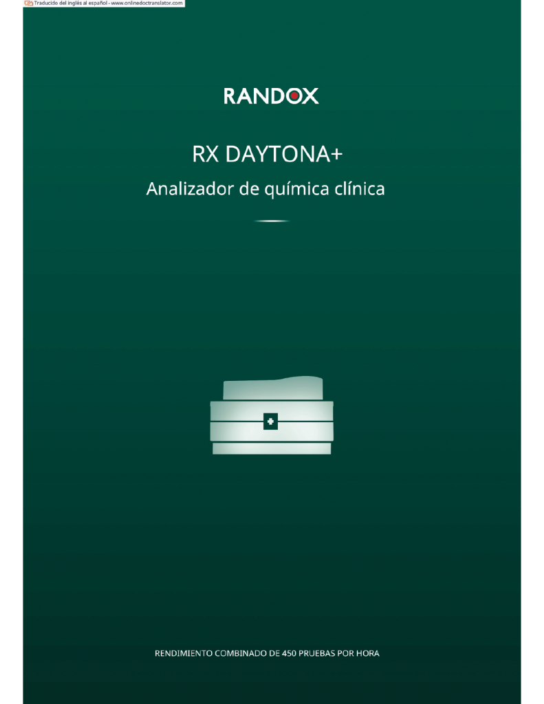 Randox "Daytona" - ATP Diagnóstica